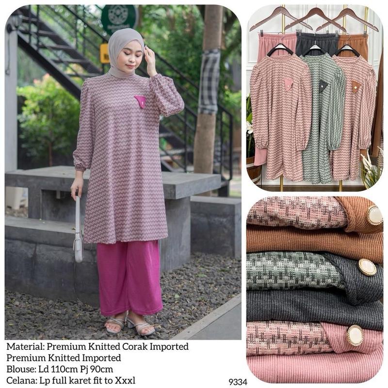Coords terno blouse with pants- uniklo material- jakarta made- - TikTok ...