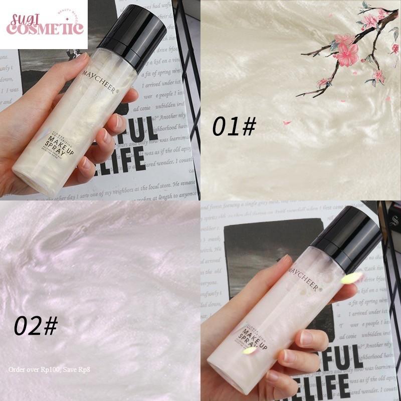 Xịt khoá nền căng bóng Maycheer kiểm soát dầu cố định lớp makeup ...