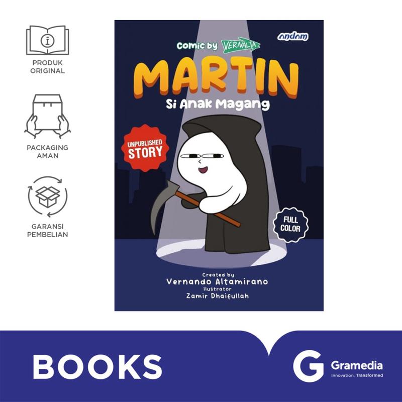 Gramedia Buku Komik Martin Si Anak Magang - Shop | Tokopedia