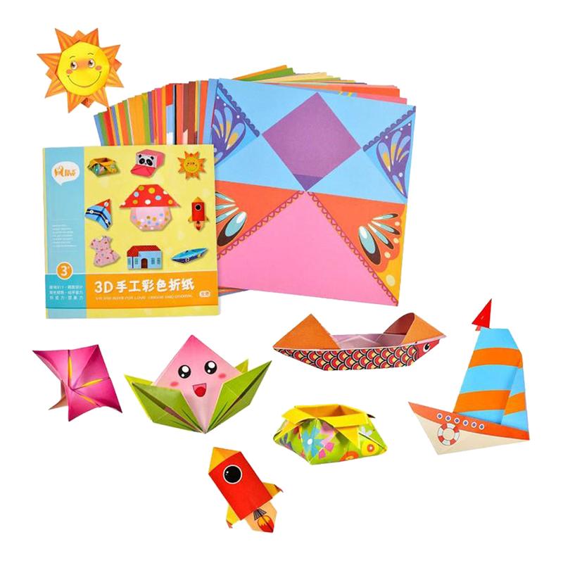Kids DIY Crafts Origami Paper for Kids, Origami Kit 54 Sheet - TikTok ...