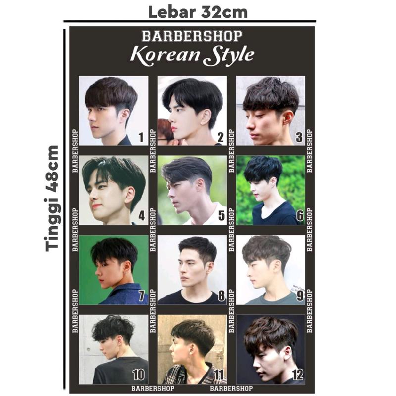 Poster Pangkas Rambut Poster Barbershop Tebaru - Shop | Tokopedia