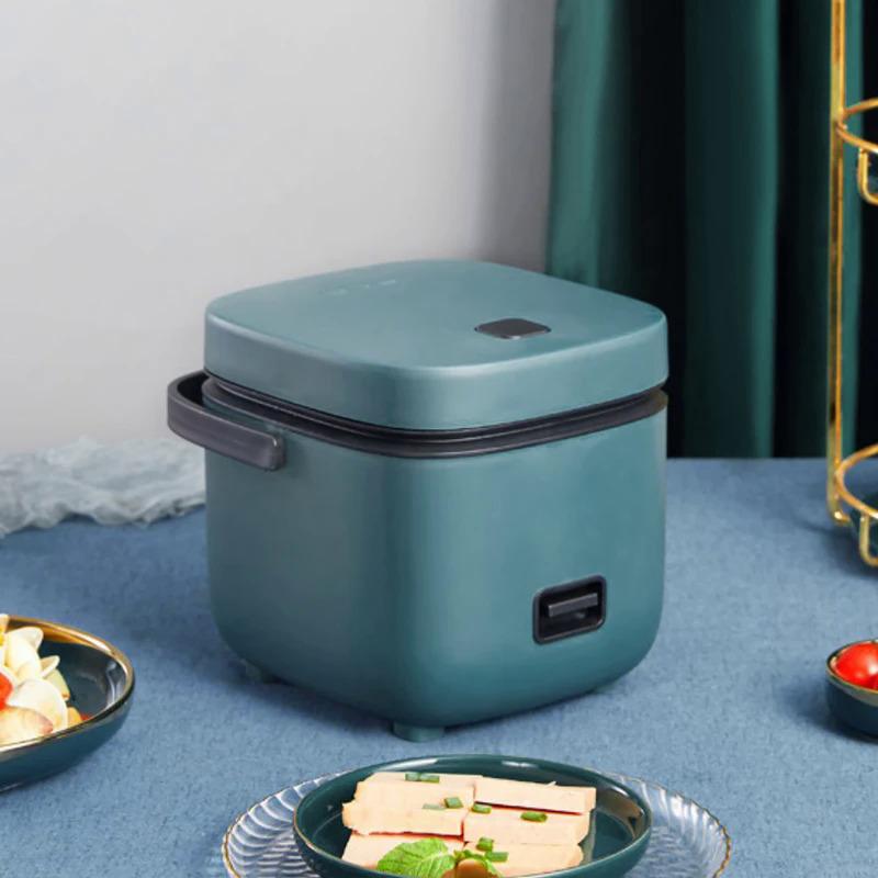 Compact 1.2L Rice Cooker, Multifunctional Electric Steaming Boiling ...