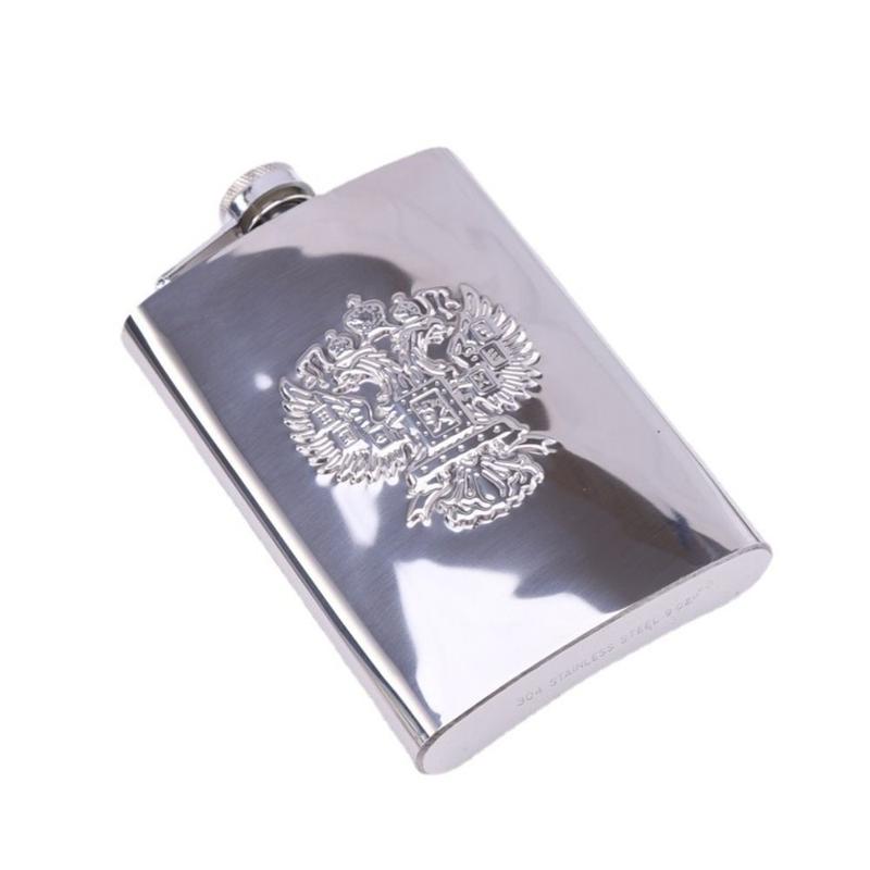 Portable 6/8/9oz Hip Flask 304 Stainless Steel with Screw Ca - TikTok ...