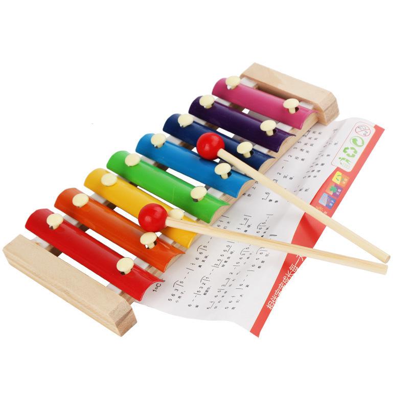Preschool Kids Early Learning Toy - Wooden Shape Size Color Pattern ...