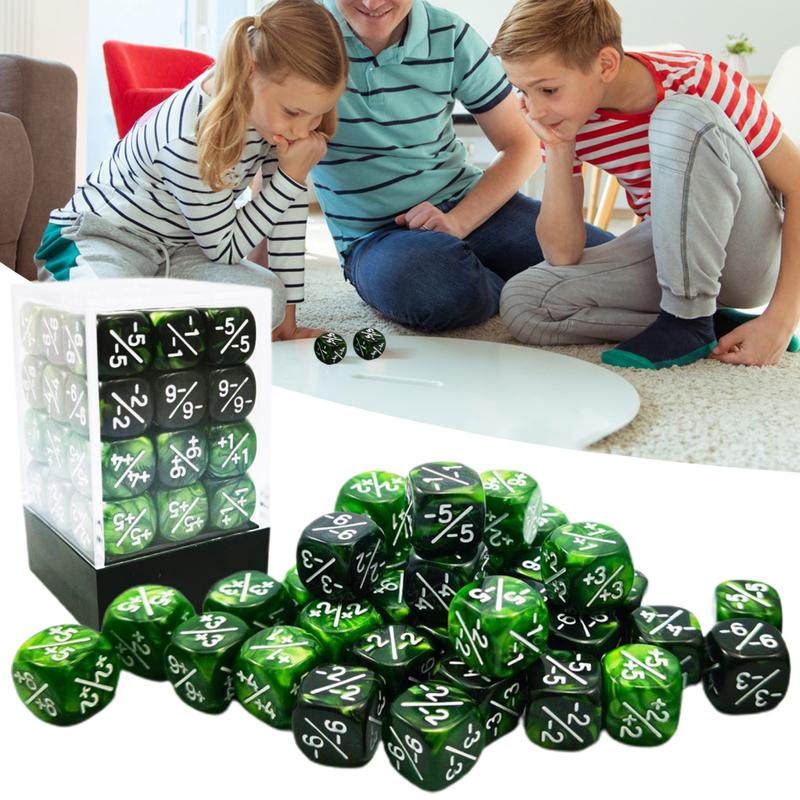 bsiden- Plus and Minus Dice Set 12mm Dice Counters 36pcs 12m - TikTok ...