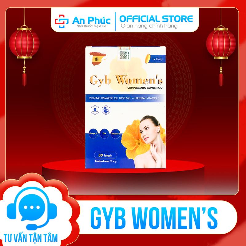 GYB WOMEN hộp 30 viên - hỗ trợ niêm mạc chuẩn bị mang thai - TikTok ...