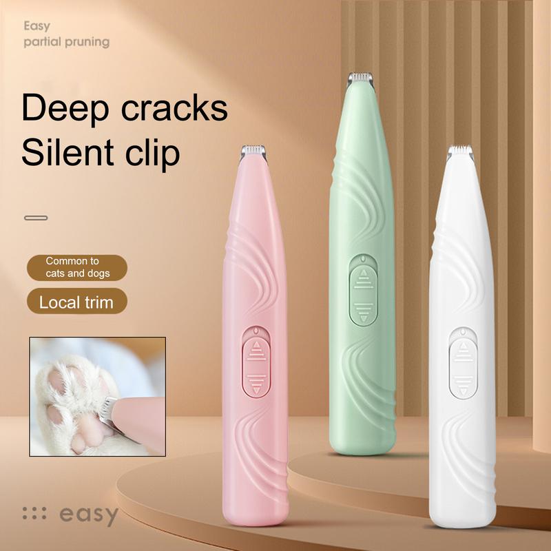 [SK] 1 Set Pet Hair Cutter Safety Durable Pet Dog Cat Paw Hair Clipper ...