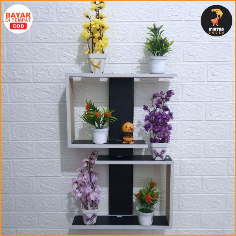 [COD] RAK DINDING KAYU GANTUNG MINIMALIS KODE 25 - RAK PAJAN - Shop ...