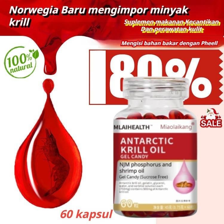 ️Beli 2 gratis 2 ️Original Import Minyak Krill Antartika/Minyak Krill ...