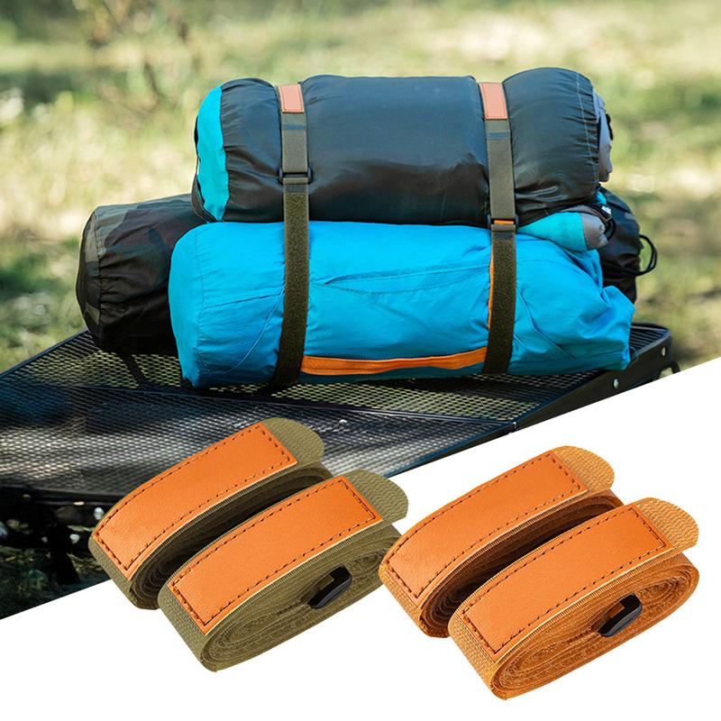 2PCS 110*2.5CM Outdoor Self-Adhesive Cloth Binding Straps Portable ...