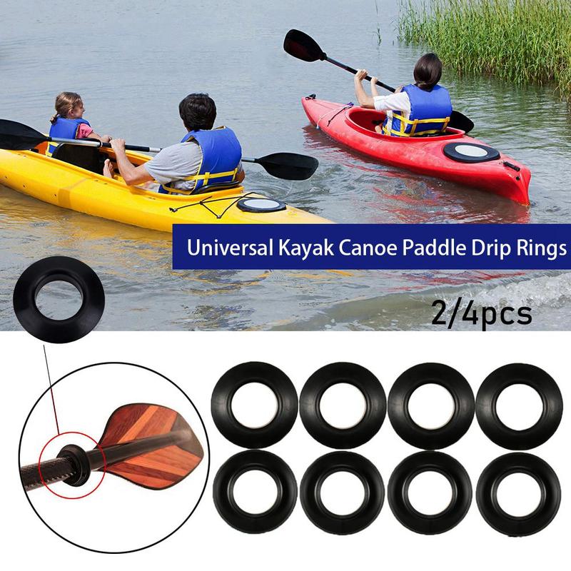 2/4Pcs High quality Raft Canoe Black Splash Guards Kayak Oar - TikTok ...