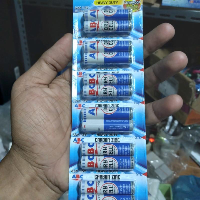 Batre ABC A3 BATRE UKURAN REMOT KECIL 12PCS - Shop | Tokopedia