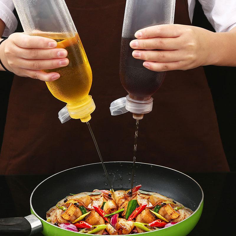 Oil Sauce Spray Bottle Kitchen Utensils Home Screaming Bottles - TikTok ...