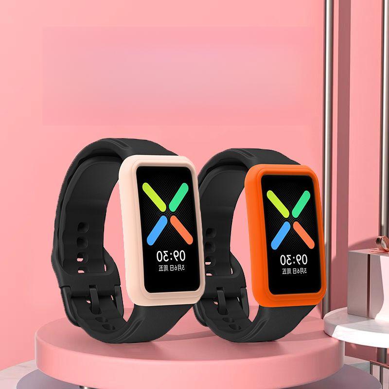 Silicone Watch Protective Case for Oppo Watch Free Wearable Cover ...