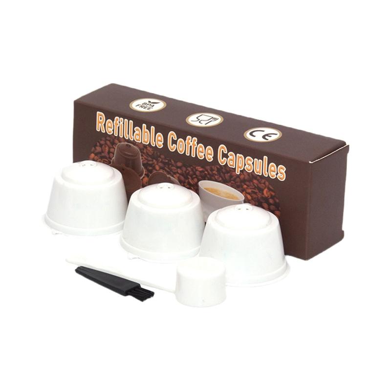 HCSJ Reusable Coffee Filter Cups with Brush and Spoon Pack o - TikTok ...