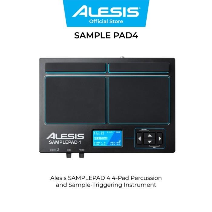 Promo Alesis SAMPLEPAD 4 – 4 Pad Percussion and Sample Triggering ...