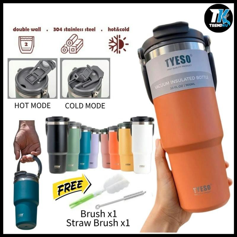 Tyeso Tumbler Pemegang Design 600ml/750ml/900ml/1050ml/1200m - TikTok ...