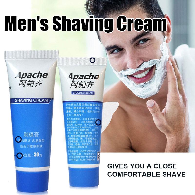 Men's Shaving Cream Manual Shaving Foam Cream Shaving Gentle - TikTok ...