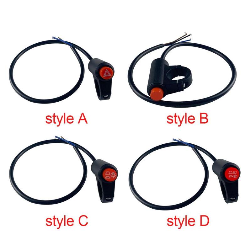 Universal Motorcycle Hazard Light Switch Button Start Switch - TikTok ...