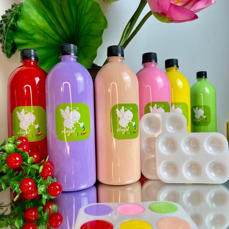 Màu tô tượng siêu đẹp nhà Tô tượng Angel ( Chai 1 lit) - TikTok Shop ...