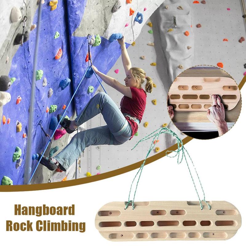 Climbing Fingerboard Wooden Finger Training Board Upper Body - TikTok ...