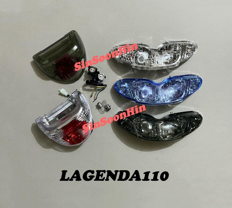 Yamaha LAGENDA110 SRL110 Head Lamp + Tail Lamp Assy or Cover - TikTok ...