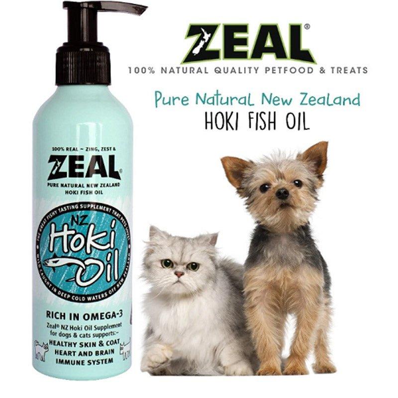 Zeal Pure Natural New Zealand Hoki Fish Oil Cat & Dog (225ml) - TikTok ...