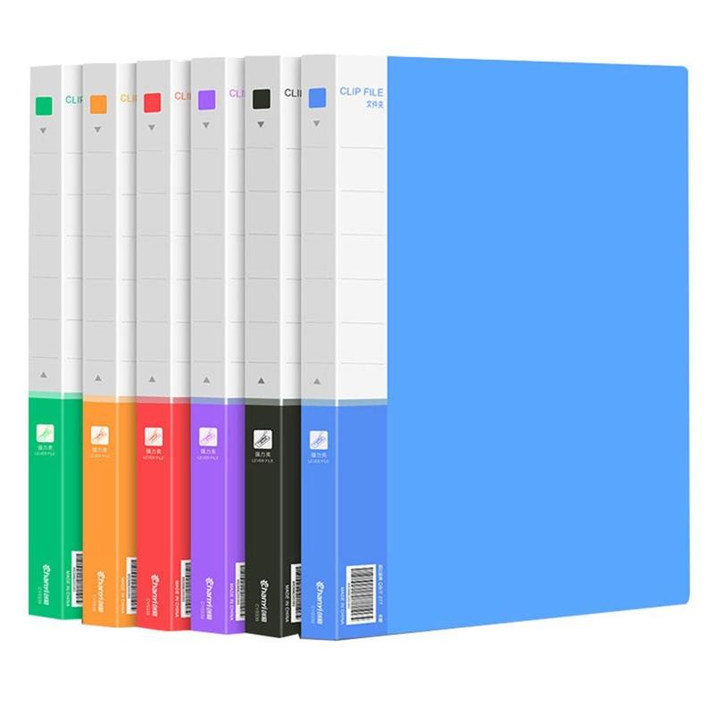 High Quality PP A4 File Folder Color Thickened Document Bag Single ...