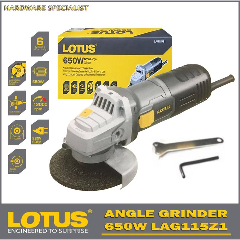 Lotus Angle Grinder Slider 650W LAG115Z1/LTSG6500S Free Cutting ...