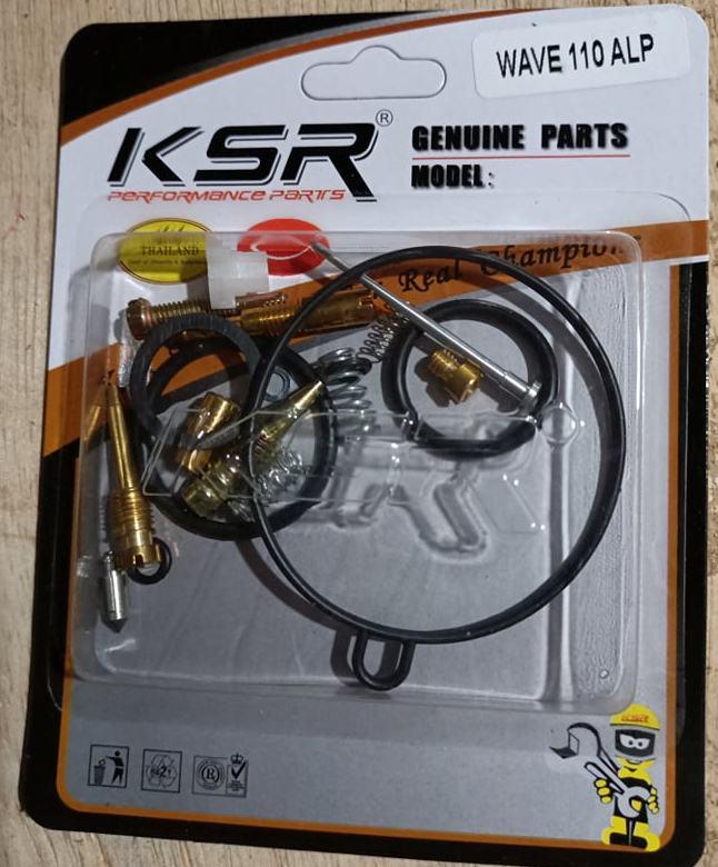 WAVE 110 ALPHA CARBURATOR REPAIR KIT KSR THAILAND PARTS - TikTok Shop ...