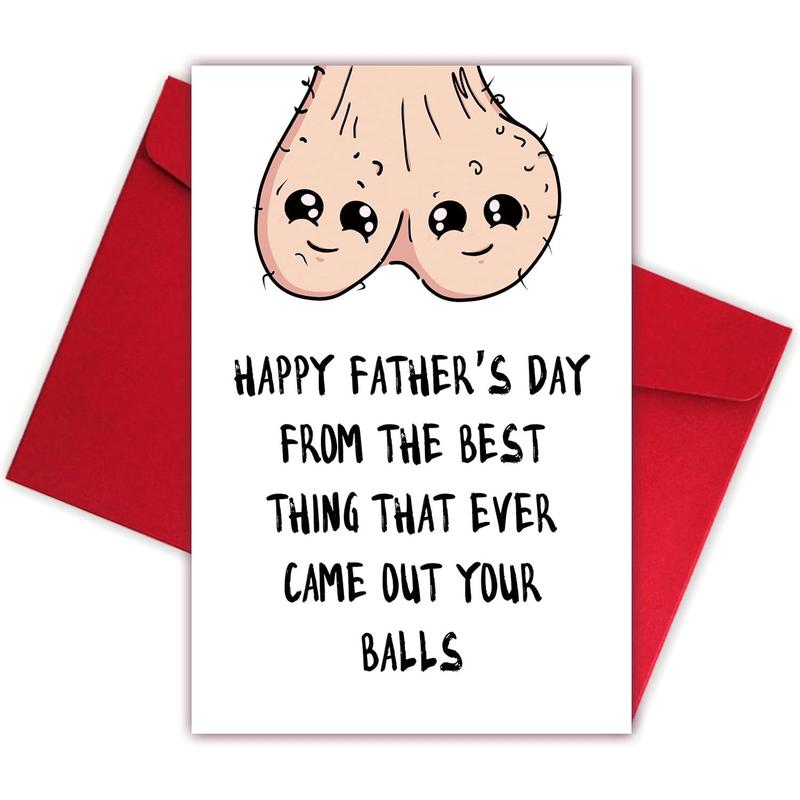 Rude Father's Day Card from Daughter Son,Funny Father's Day Card ...