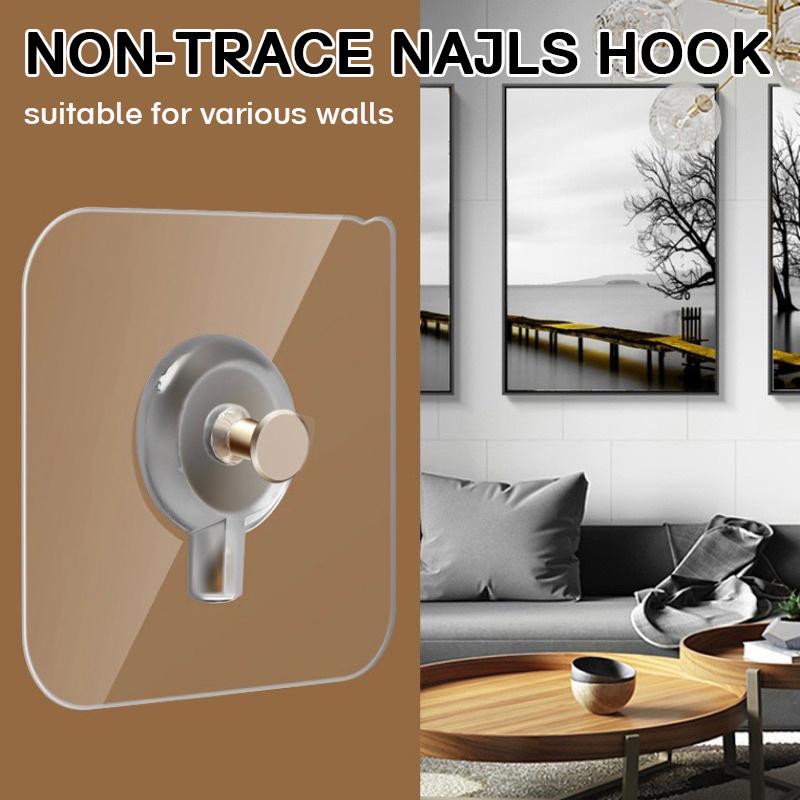 Non-Trace Self Adhesive Nails Hook For Photo Frame Hole Hanging ...