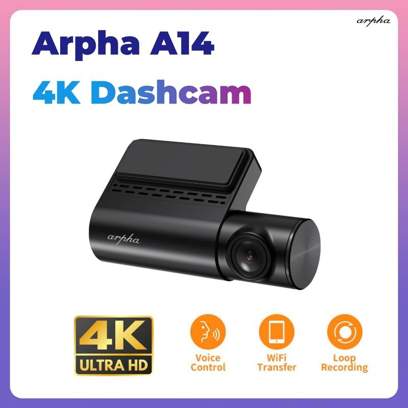 Dashcam, Arpha A14 4K, Kamera Kereta, Perakam Memandu, denga - TikTok ...