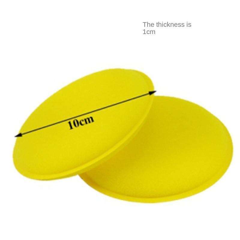 Soft Polish Sponge Car Wax Sponge Pad Kuning Bulat 10CM Teba - TikTok ...