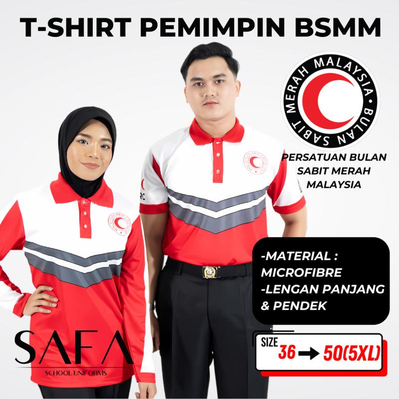 Tshirt Pemimpin BSMM PBSM Kelabu Persatuan Bulan Sabit Merah - TikTok ...