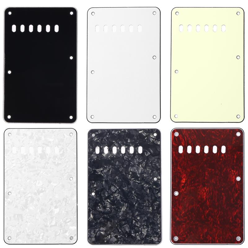6 Holes Electric Guitar Tremolo Cavity Cover Back Plate for Fender ...