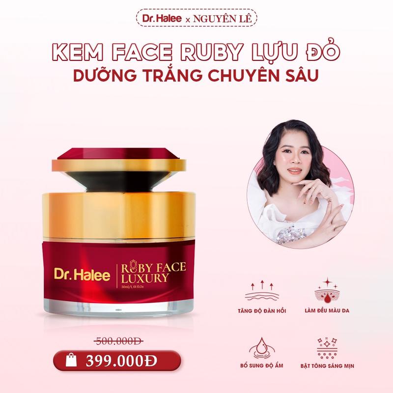 KEM DƯỠNG TRẮNG HỒNG CHUYÊN SÂU RUBY LỰU ĐỎ DR.HALEE - TikTok Shop Vietnam