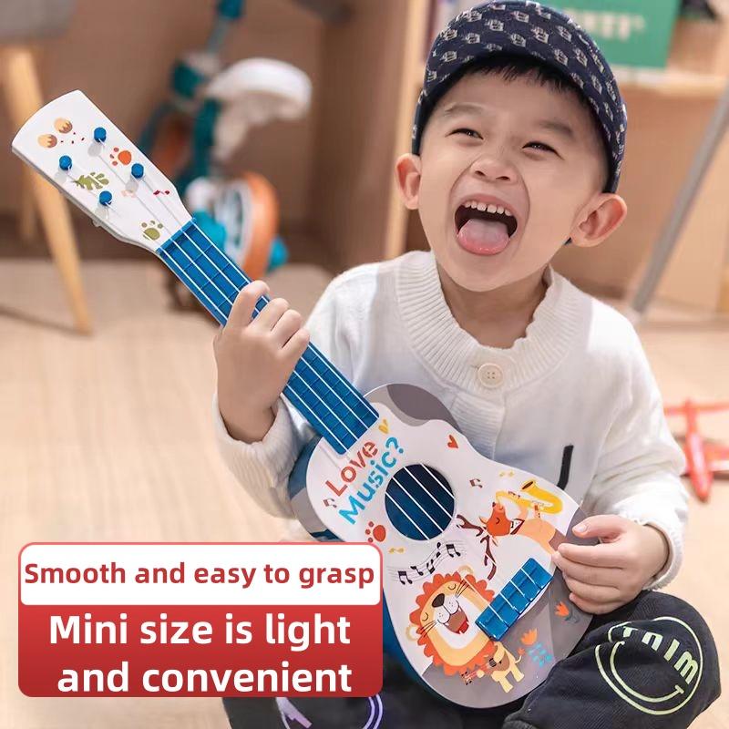 Children's Ukulele Mini Ukulele Toys Guitar Puzzle Musical Instrument ...