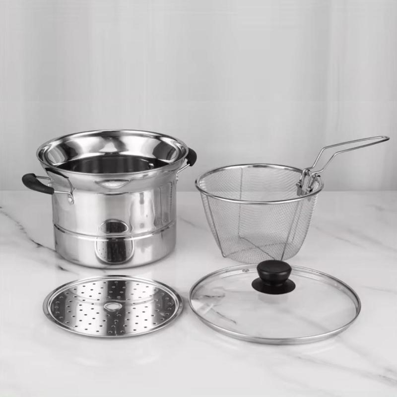 22cm Pengukus lubang halus Steamer Cookware Pot Periuk Kukus Steam Pot ...