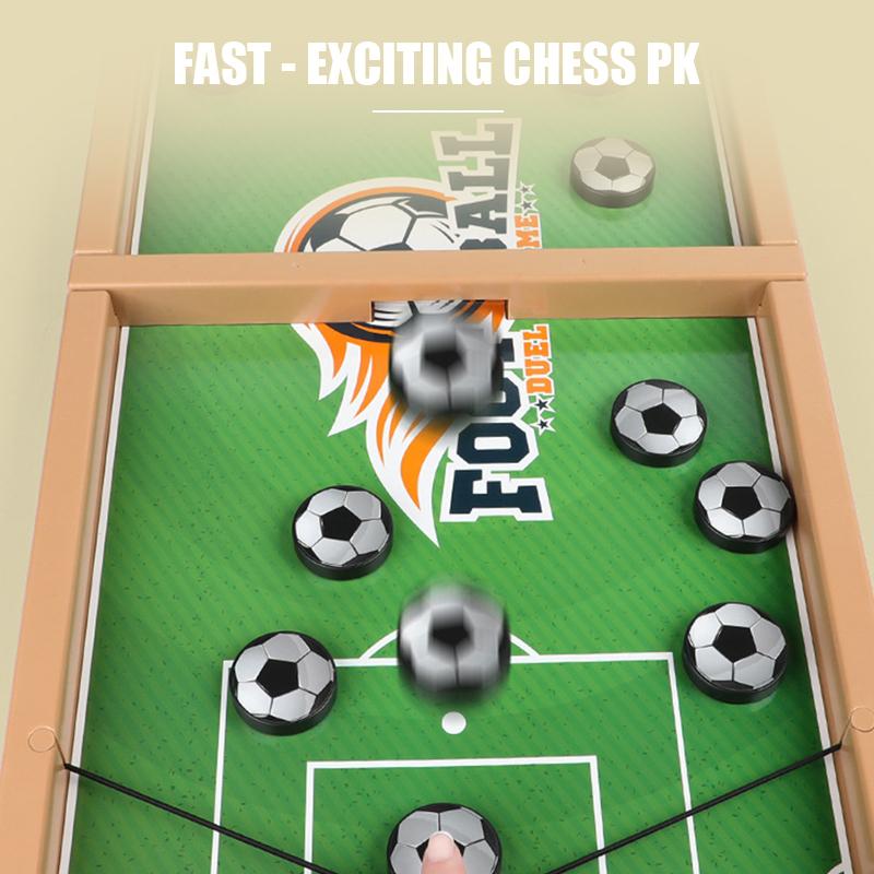 Table Hockey Sling Board Games Fast Sling Puck Game Winner Fun - TikTok ...