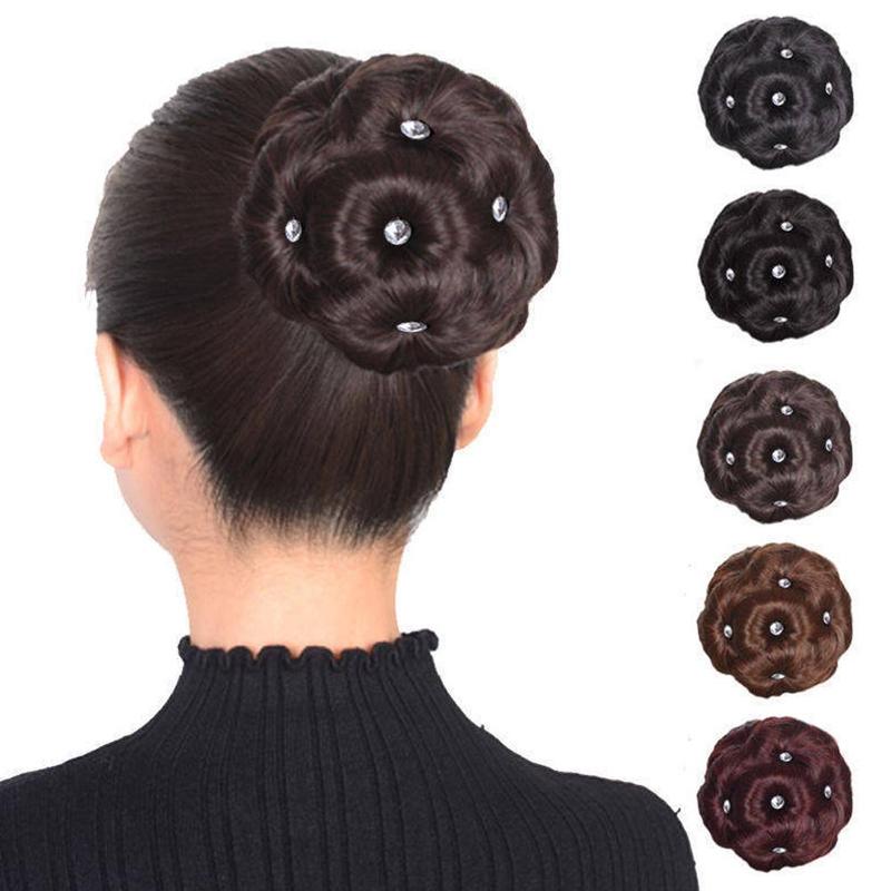 Bridal Grab Clip Flower Bud Hair Accessories Insert Ball Bun - TikTok ...