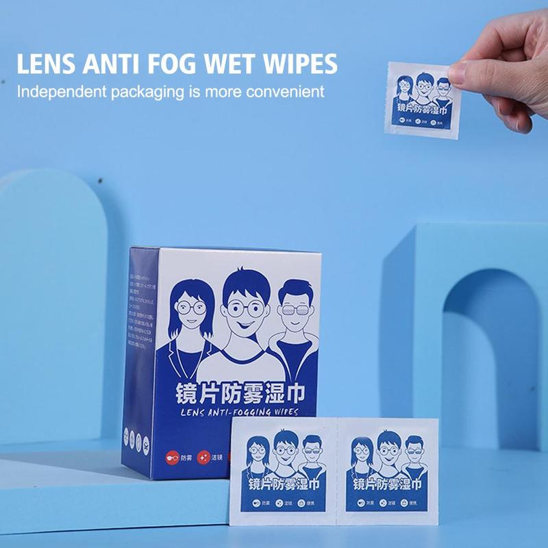 100pcs Spectacles Wipes Disposable Glasses Cleaner Cleaner Spectacles ...