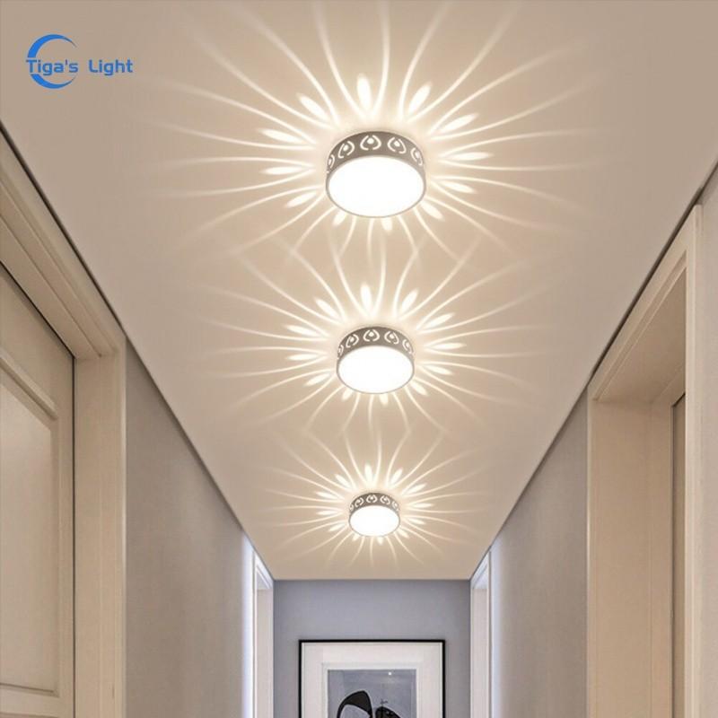 Lampu Siling LED, Gaya Moden, 3W / 5W, Hiasan, Sesuai untuk Koridor ...