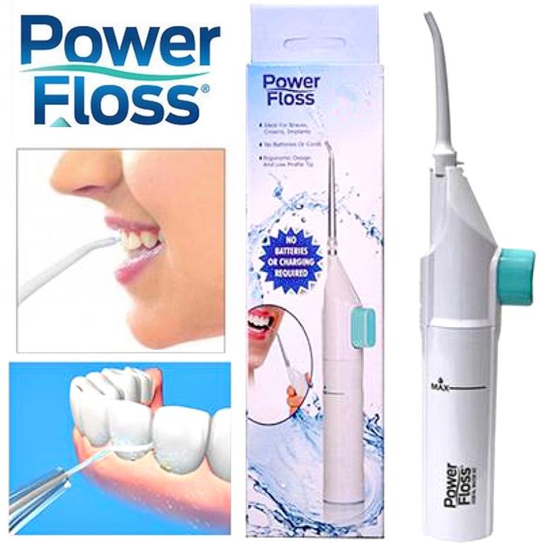 Power Floss Oral Irrigator Water Flosser Teeth Tooth Pick Dental ...