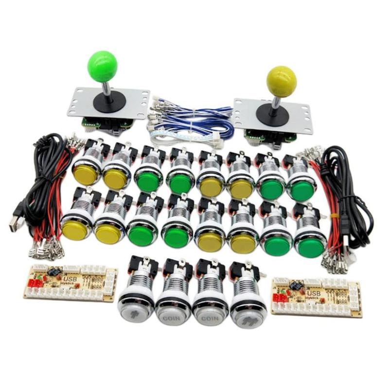 2 Arcade DIY Kit USB to PC Games, 5P - TikTok Shop Singapore