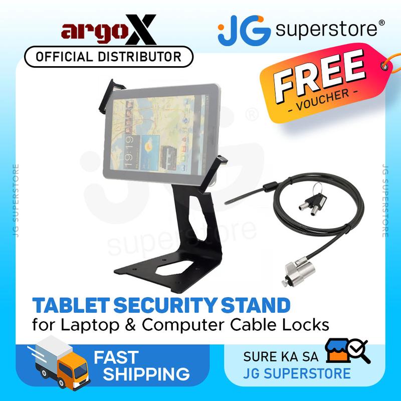 ArgoX Tablet Stand with Adjustable End-to-End Grip and Security ...