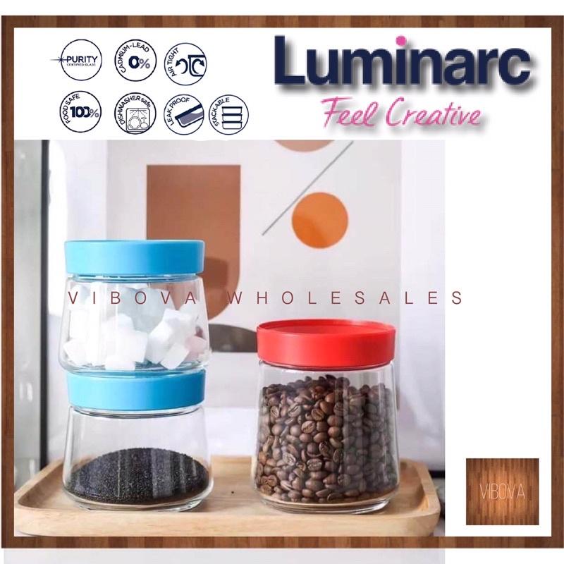 Luminarc Swing Jar 0.5Ltr Blue Colour /0.75Ltr Red Colour - TikTok Shop ...