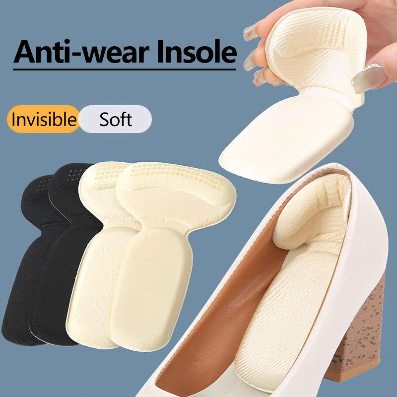 Insole Anti Haus Tumit, Reka Bentuk 2-dalam-1, Mencegah Gelinciran ...