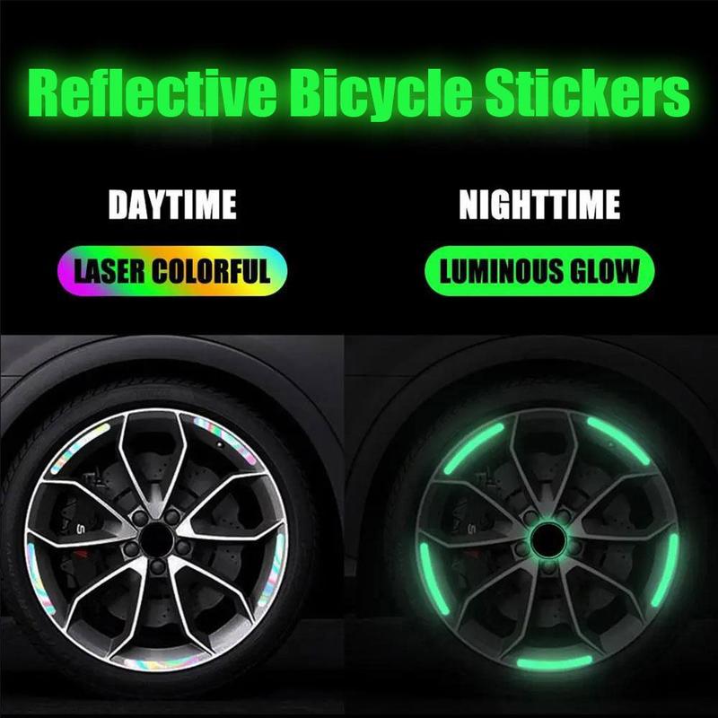 8m Reflective Tape Stickers For Bicycle Motorcycle Bike Rim Decals ...