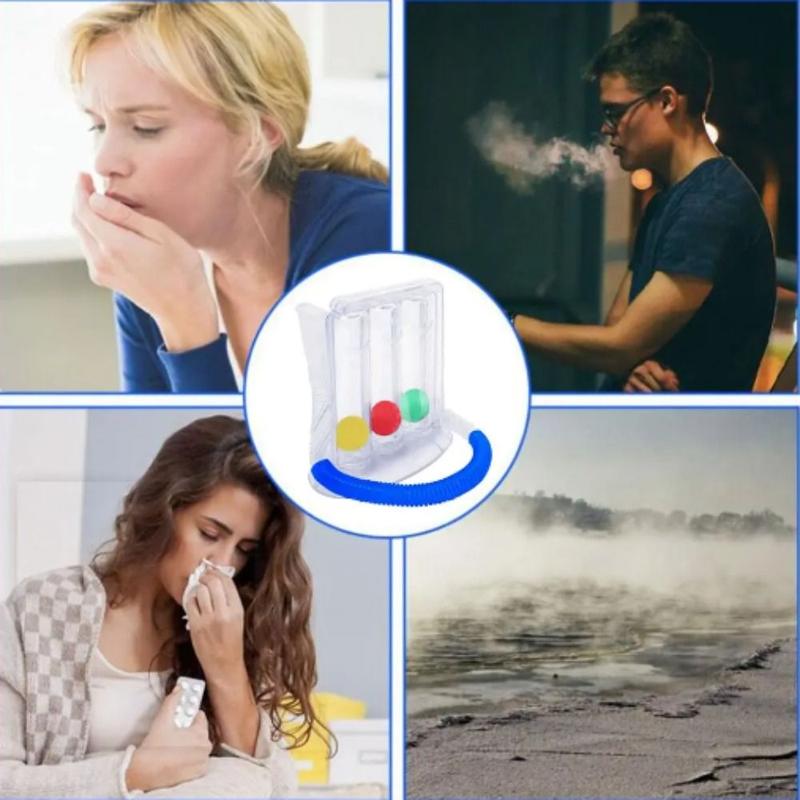 Deep Breathing Exercise 3 Balls 3 Balls Breathing Trainer Soft - TikTok ...